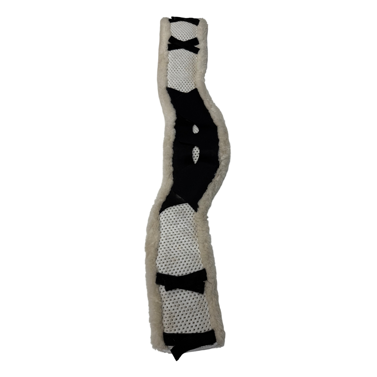 CNT 2978N Fleeced Lined Girth Cover White — Happy Horse Tack Shop