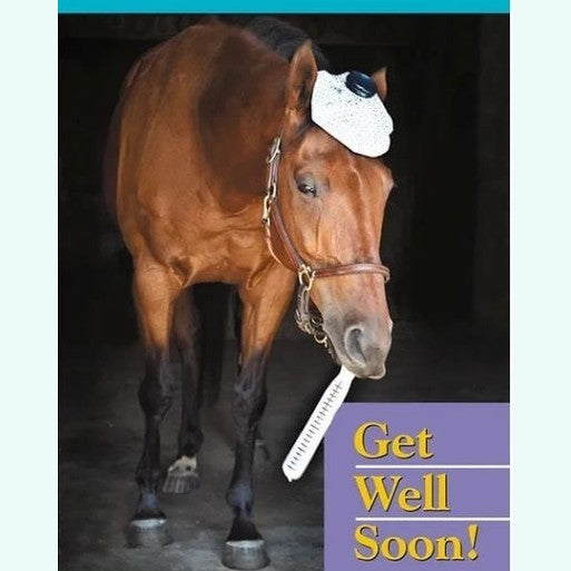 Get Well Card — Happy Horse Tack Shop
