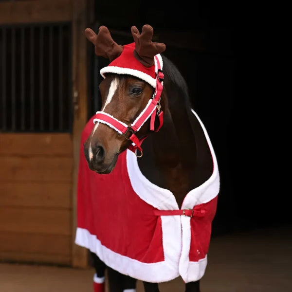 Horze Santa Reindeer Cap — Happy Horse Tack Shop